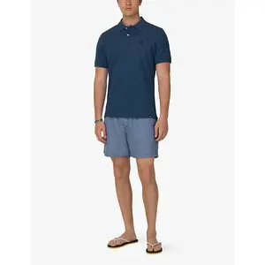 Boggi Milano Geometric Print Swim Shorts