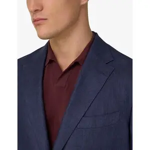 Boggi Milano Micro-textured Linen Jacket