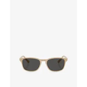 Prada Square-frame Acetate Sunglasses - Brown