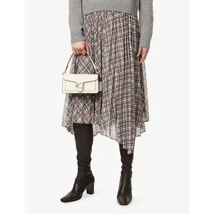 COACH Tabby 20 Leather Shoulder Bag - Chalk