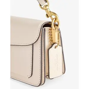 COACH Tabby 20 Leather Shoulder Bag - Chalk