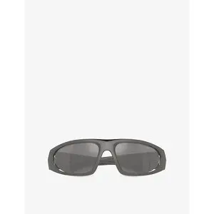 Prada Shield-frame Acetate Sunglasses - Grey