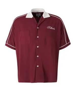 Rhude Chamonix Mont-blanc Bowling Shirt