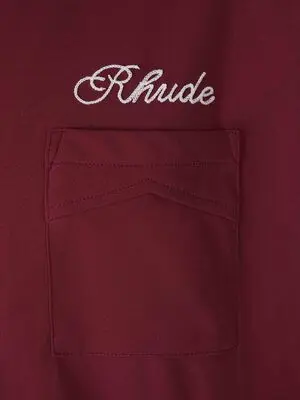 Rhude Chamonix Mont-blanc Bowling Shirt