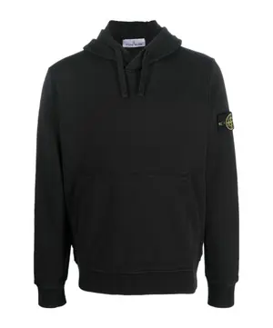 Stone Island Long-sleeved Hooded Sweatshirt