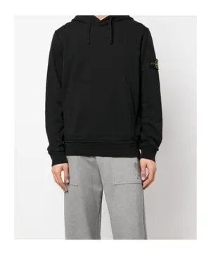 Stone Island Long-sleeved Hooded Sweatshirt
