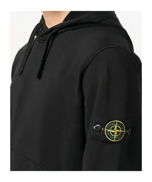 Stone Island Long-sleeved Hooded Sweatshirt