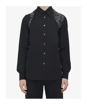 Alexander McQueen Metal Detail Shirts