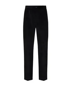 Moncler Corduroy Tailored Trousers - Black