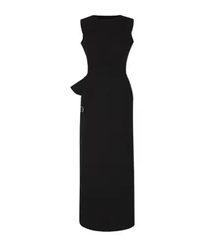 Maticevski Mannerism Side-slit Maxi Dress