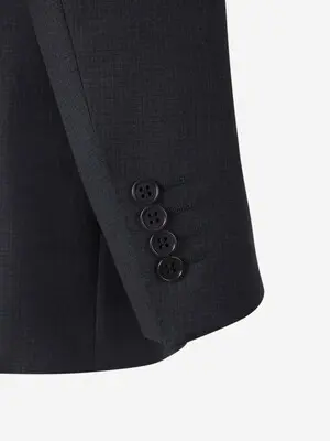 Canali Classic Fit Wool Suit - Black