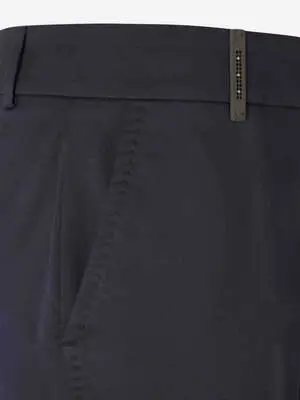 Peserico Mid-rise Tailored Trousers With Perforated Details