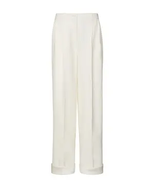 THE ROW Cassandro Wool Casual Pants