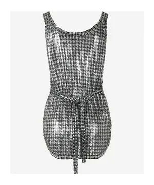 Rabanne Sleeveless Metallic Effect Top