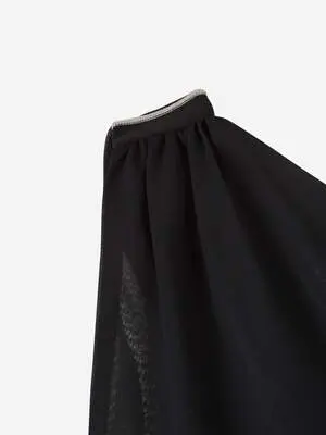 Peserico Asymmetrical Draped Blouse With Side Bows