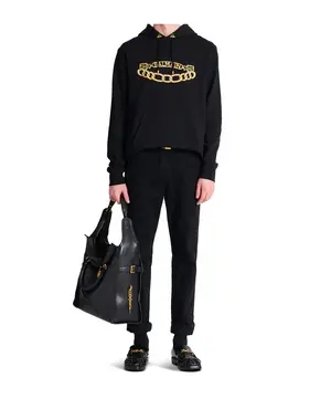 Balmain Chain Logo Hoodie