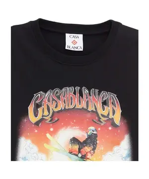 Casablanca Crewneck Sweatshirt With Graphic Print