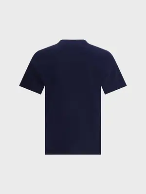Brunello Cucinelli Logo Printed Crewneck T-shirt