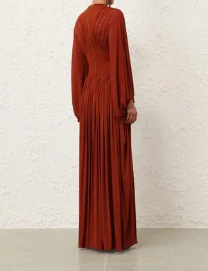 Zimmermann Illuminate Batwing Maxi Dress