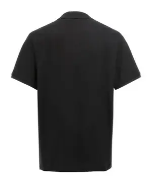 Moose Knuckles Logo Patch Short-sleeved Polo Shirt