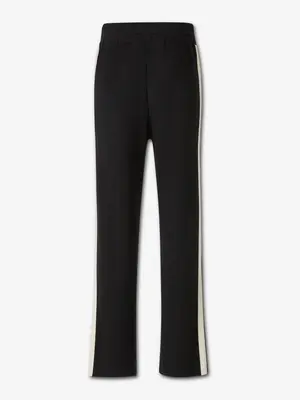 Palm Angels Logo Embroidered Drawstring Pants
