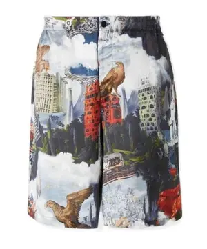 Off-White All-over Printed Bermuda Shorts - Multicolor