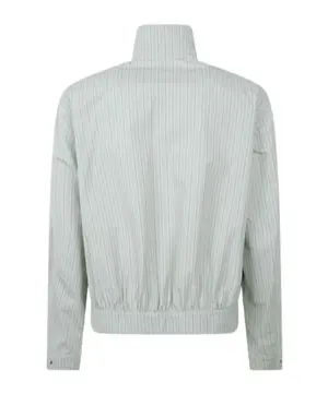Dries Van Noten Striped Jacket - Gray