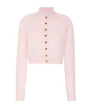 Max Mara Spxlirica Button-up Knitted Cardigan - Pink