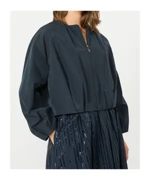 Max Mara Short Taffeta Jacket