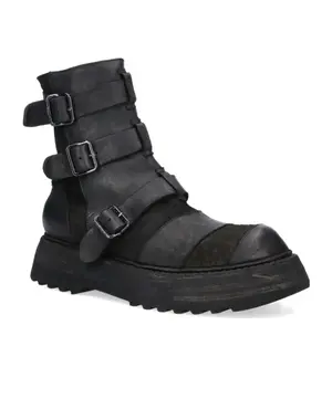 Guidi Buckled Strap Boots