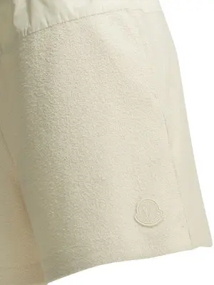 Moncler Boucle Elastic Waist Shorts