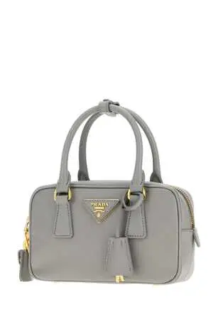 Prada Structured Top Handle Tote Bag