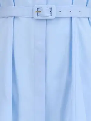 Gabriela Hearst Carmina Belted Maxi Dress - Blue