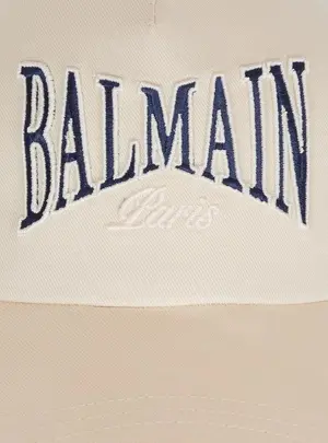 Balmain Curved Brim Baseball Cap