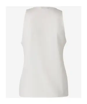 Peserico Round Neck Vest With Beaded Chain