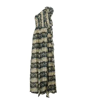 Ulla Johnson Gilded Patchwork Maxi Dress