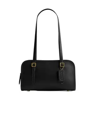 COACH Swing Zip Shoulder Bag - Black