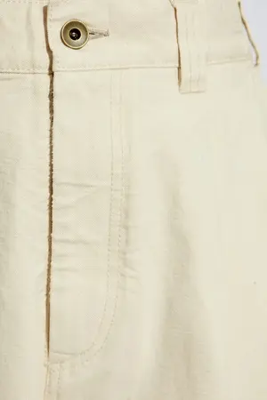 MAISON MARGIELA Pleated Wide Leg Trousers