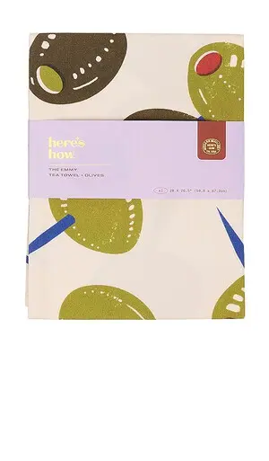 HERE'S HOW The Emmy Tea Towel