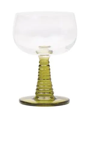 HERE'S HOW The Romy Wine Glass Set Of 2 - Olive
