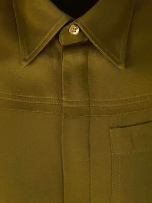 AMI Paris Sleeveless Buttoned Shirt