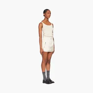 Miu Miu Emblem Mini Skirt