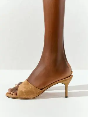 Jacquemus The Cubisto Mules - Camel