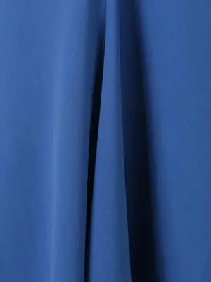 Victoria Beckham V-neck Asymmetrical Midi Dress