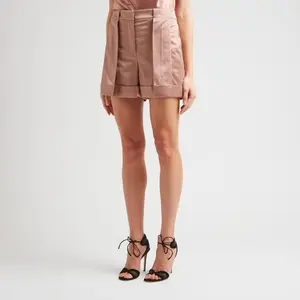 Balmain Satin Plank Bermuda Shorts