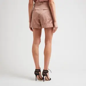 Balmain Satin Plank Bermuda Shorts