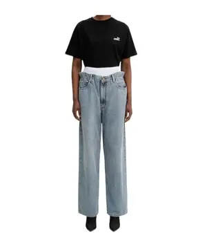 DARKPARK Full Length Straight Leg Jeans