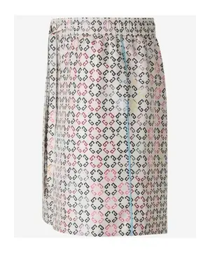 Givenchy Graphic Pattern Drawstring Bermuda Shorts