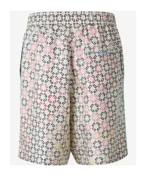 Givenchy Graphic Pattern Drawstring Bermuda Shorts