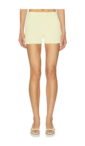 ASTA RESORT Isla Mini Short - Lemon